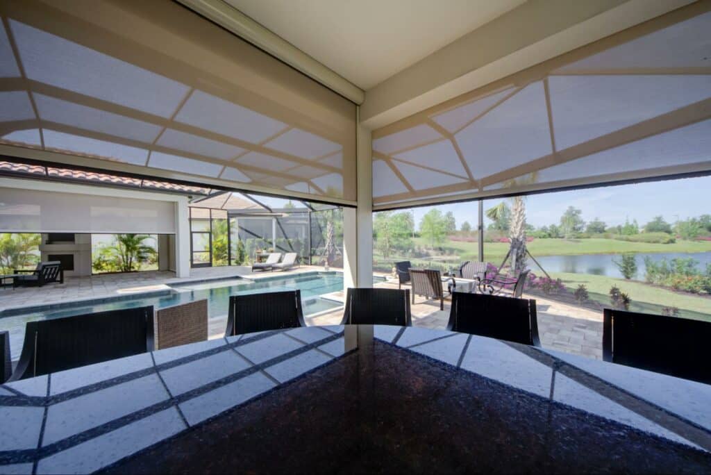 Retractable Screen Solutions In Atlanta | SPF Screens & Awnings